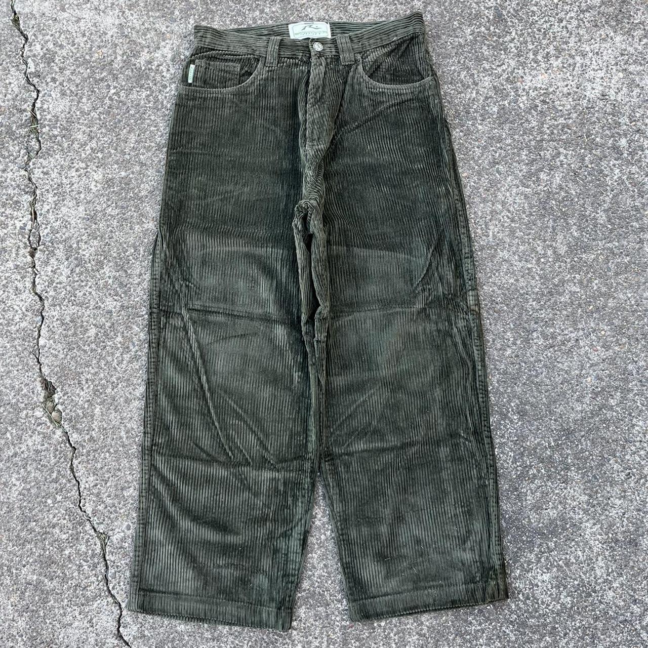Rusty Men's Green Trousers | Depop