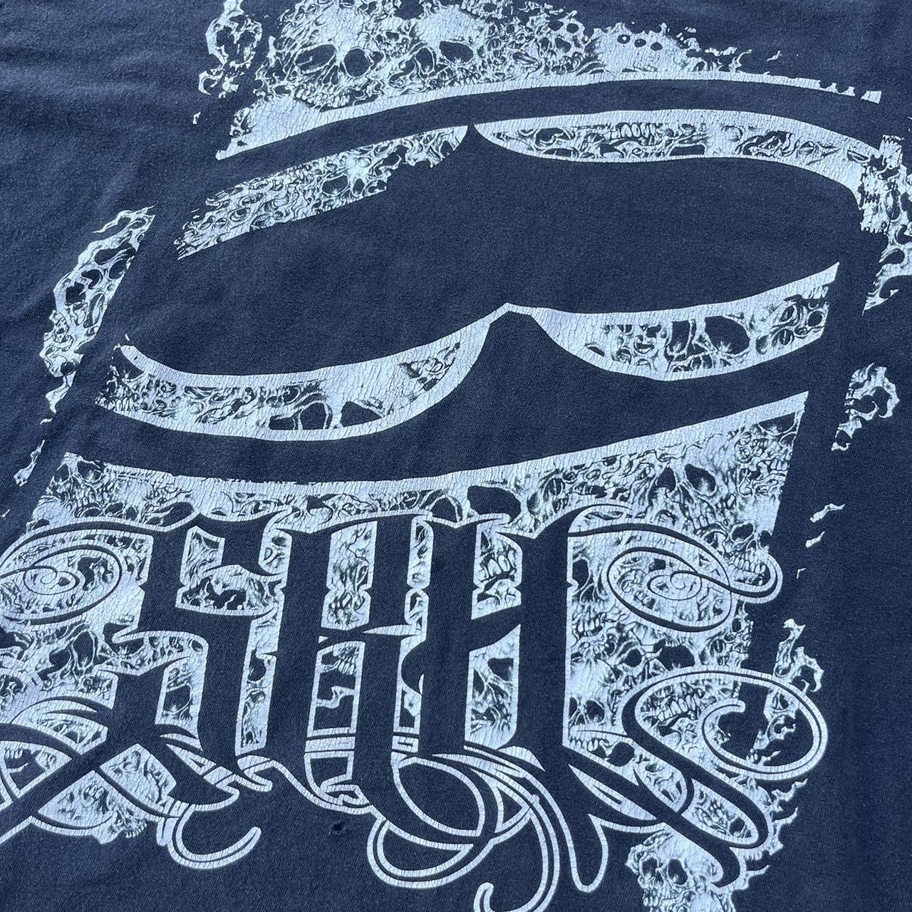 Y2K Cyber Grunge Skull SRH Shirt Size Xl #y2k... - Depop