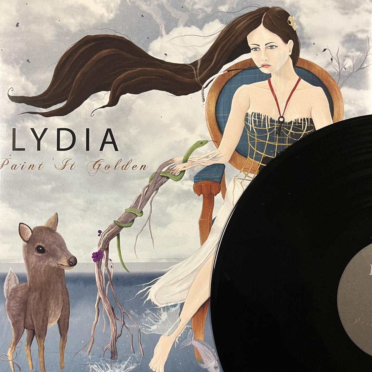 Lydia- Paint It Golden on black vinyl. NM/NM - Depop