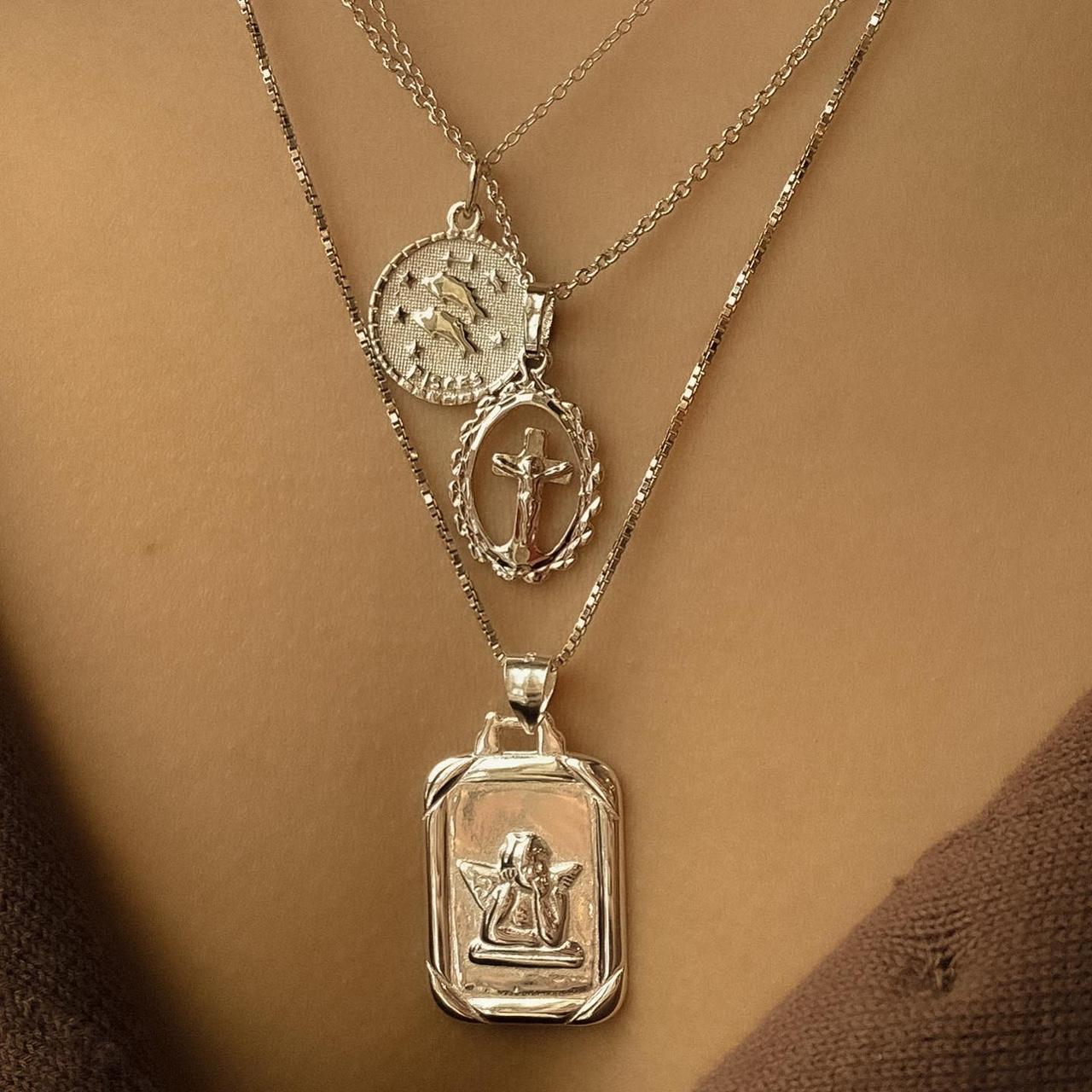 The M Jewelers The Doux Angel Pendant in sterling... - Depop