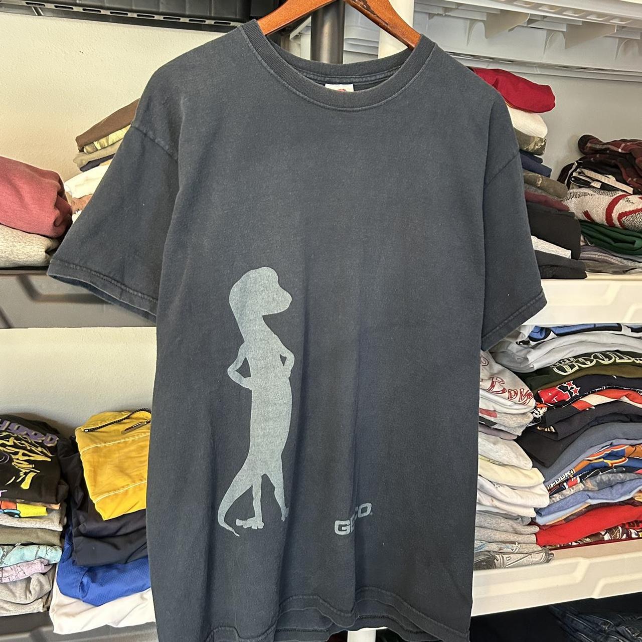 Black Geico Gekko T-shirt with a unique print Size... | Depop