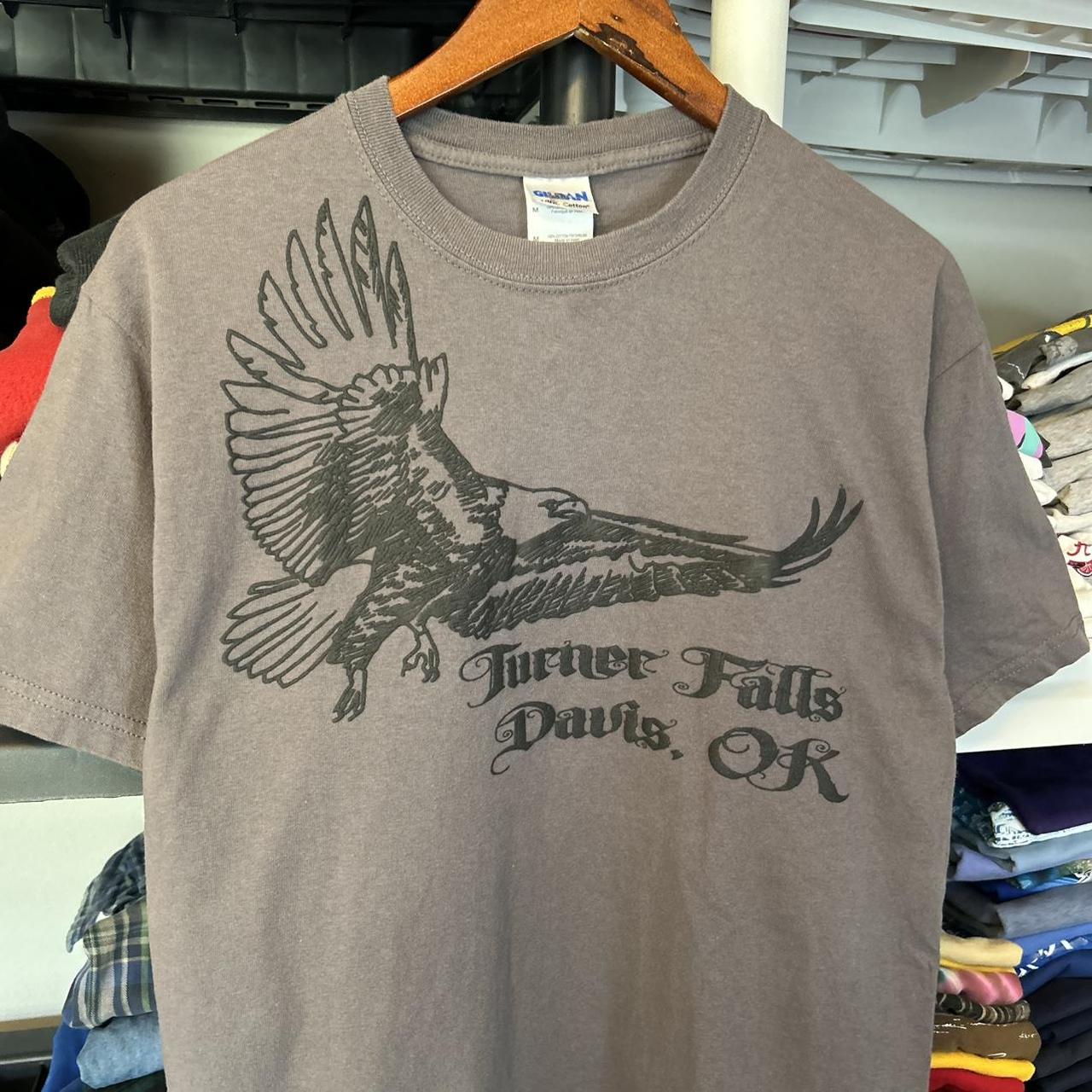 Grey Tucker Falls, Davis, OK graphic tee Size... | Depop