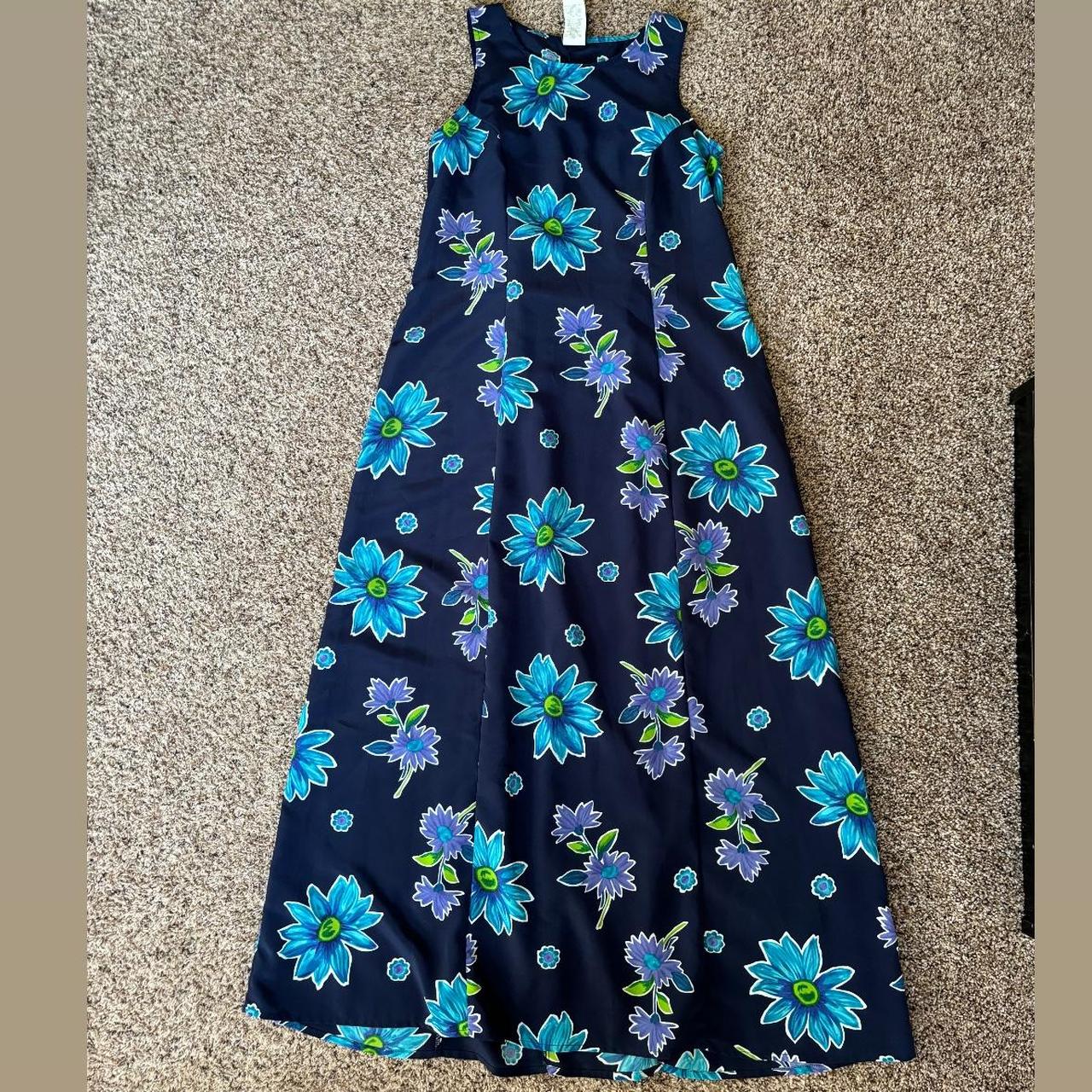 Vintage 90s Y2K My Michelle Maxi Floral Corset... - Depop