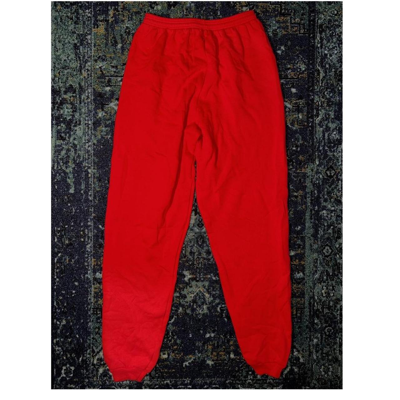 RED JOGGER ★ ☆ size: M ☆ bold red - Depop