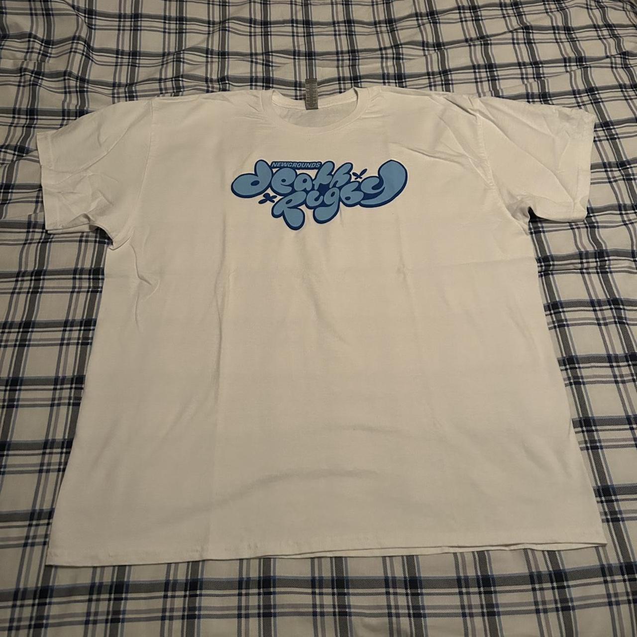 Newgrounds death rugby blue bubble design merch #emo | Depop