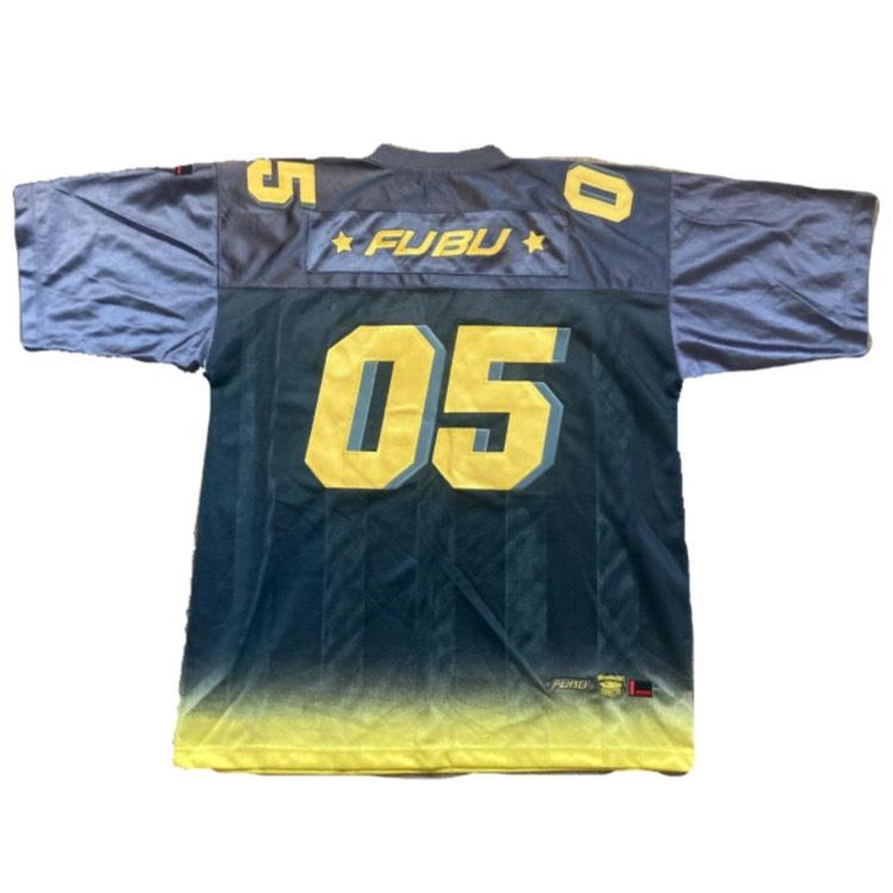 Vintage late 90’s fubu jersey • size XXL nice baggy... - Depop