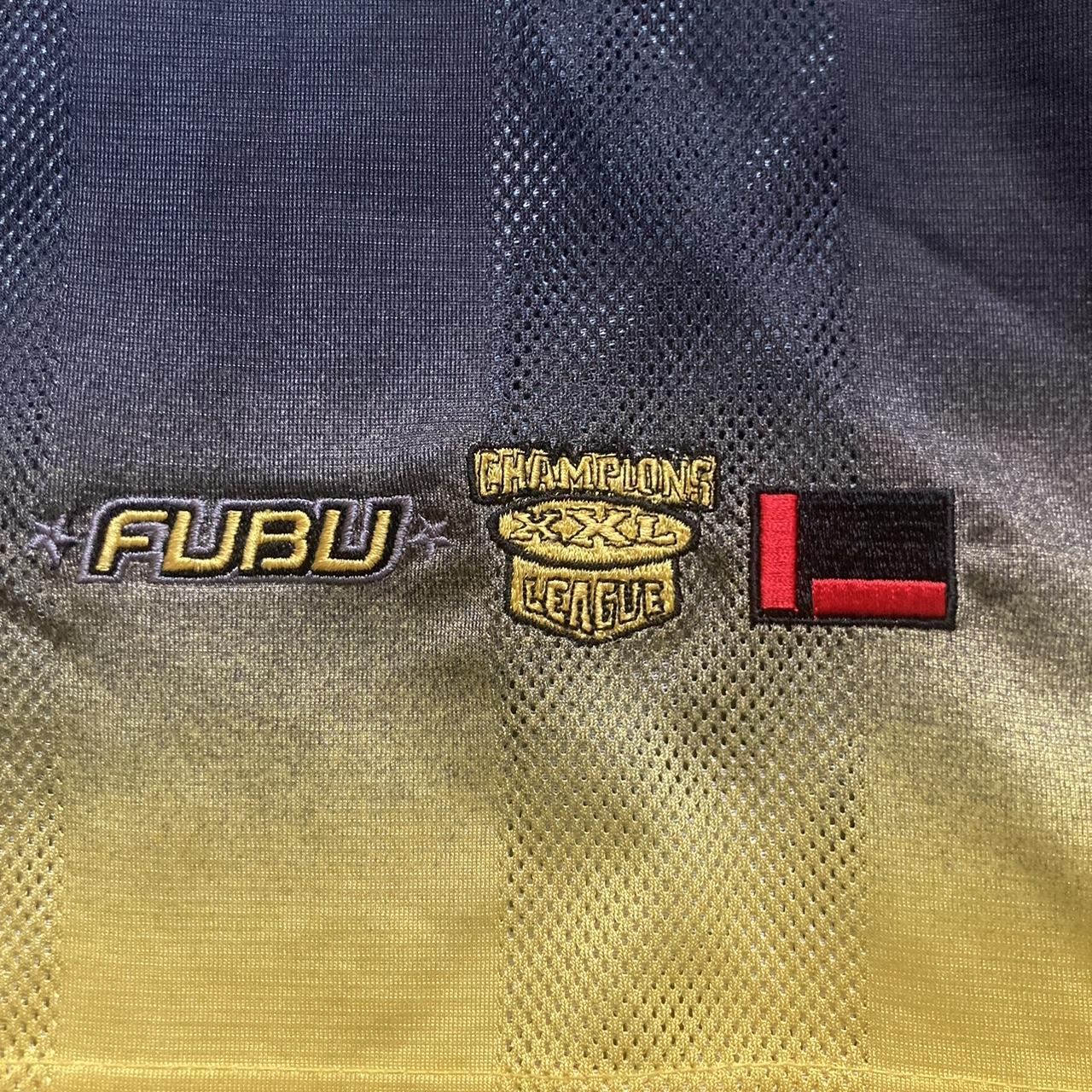 Vintage late 90’s fubu jersey • size XXL nice baggy... - Depop