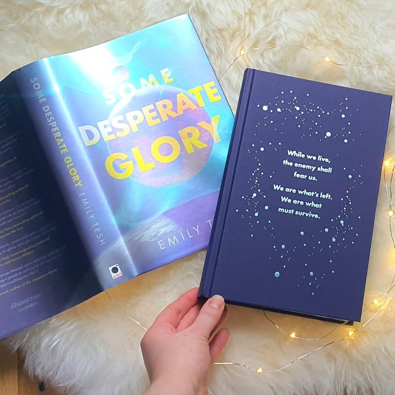 Some Desperate Glory by Emily Tesh 🌌 Illumicrate... - Depop