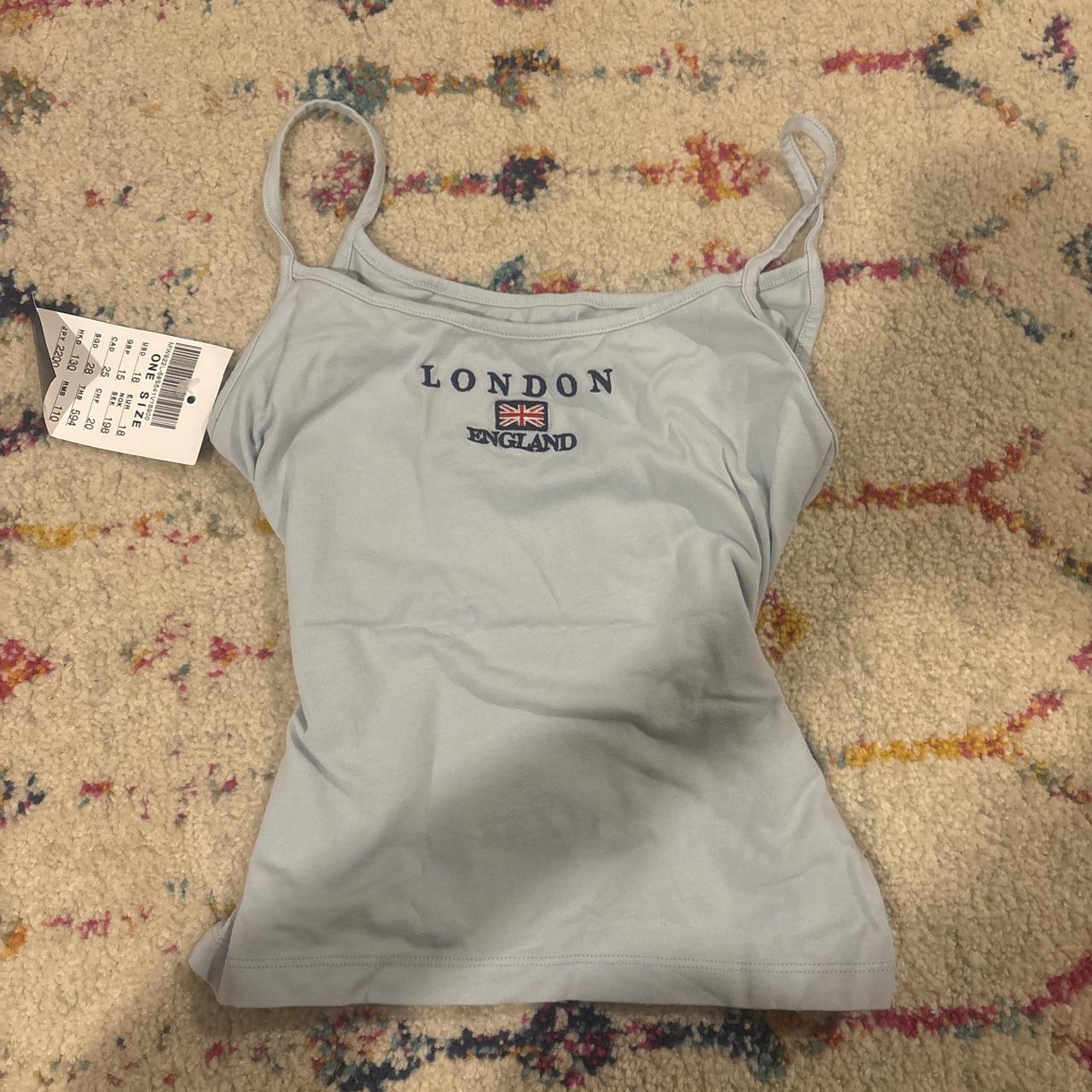 Brandy Melville, London/England, tight tank to baby... | Depop
