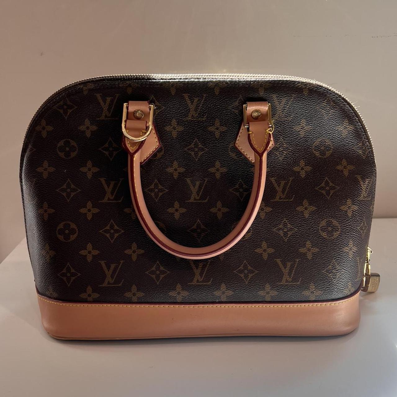 Medium Sized Louis Vuitton Tote Bag from Estate... - Depop