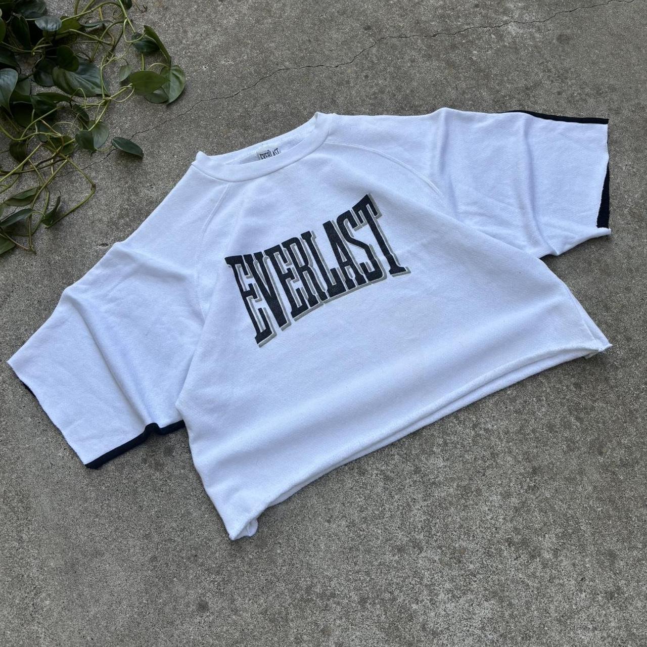 Vintage 90s Everlast boxing workout graphic shirt... - Depop