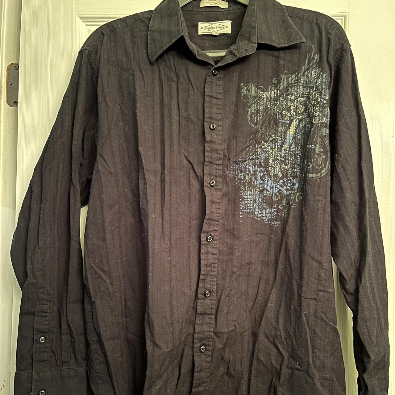 Vintage Eighty Eight brand button-up shirt! This is... - Depop