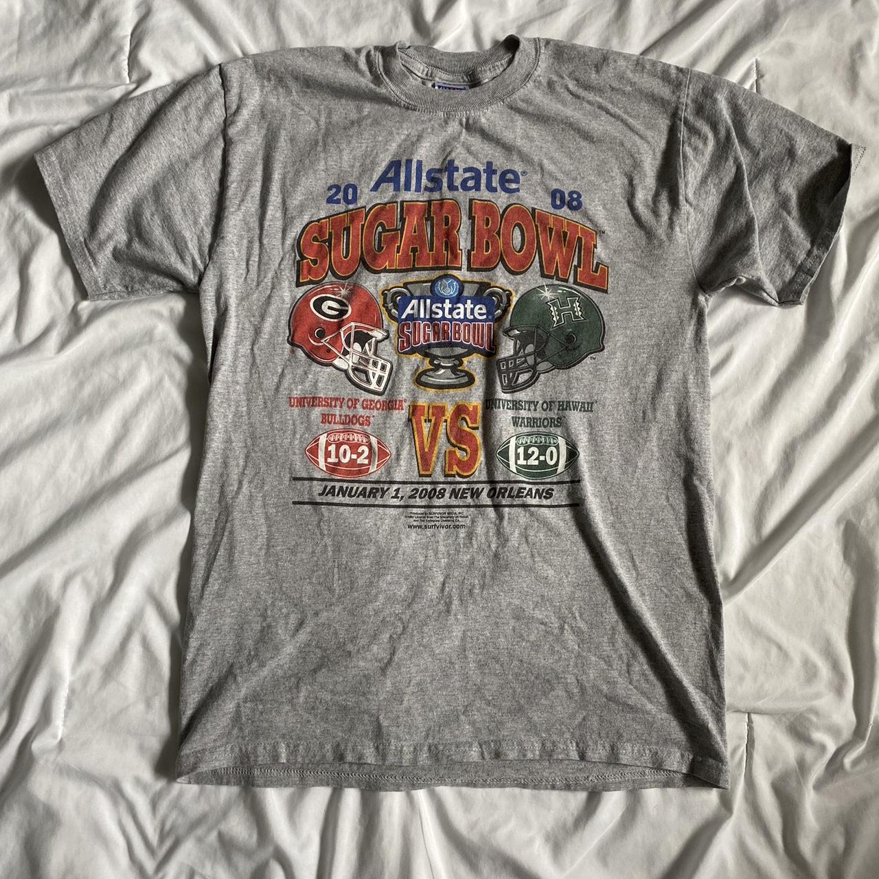 2008 Allstate Sugar Bowl Tee Dimensions: Pit to Pit... - Depop