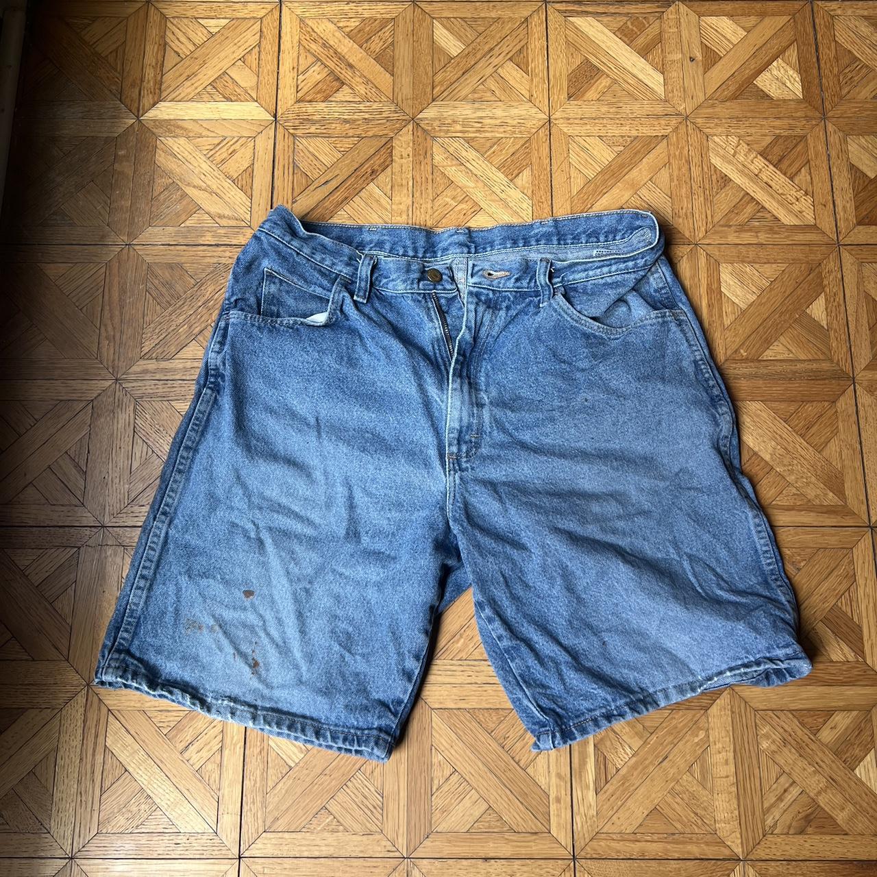 Jorts no tag 34 Stains on legs of shorts - Depop