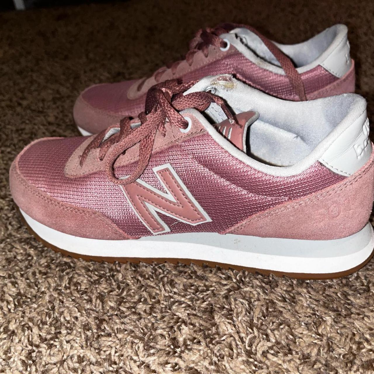 Pink new balance size 6.5 women So I didn’t know... - Depop