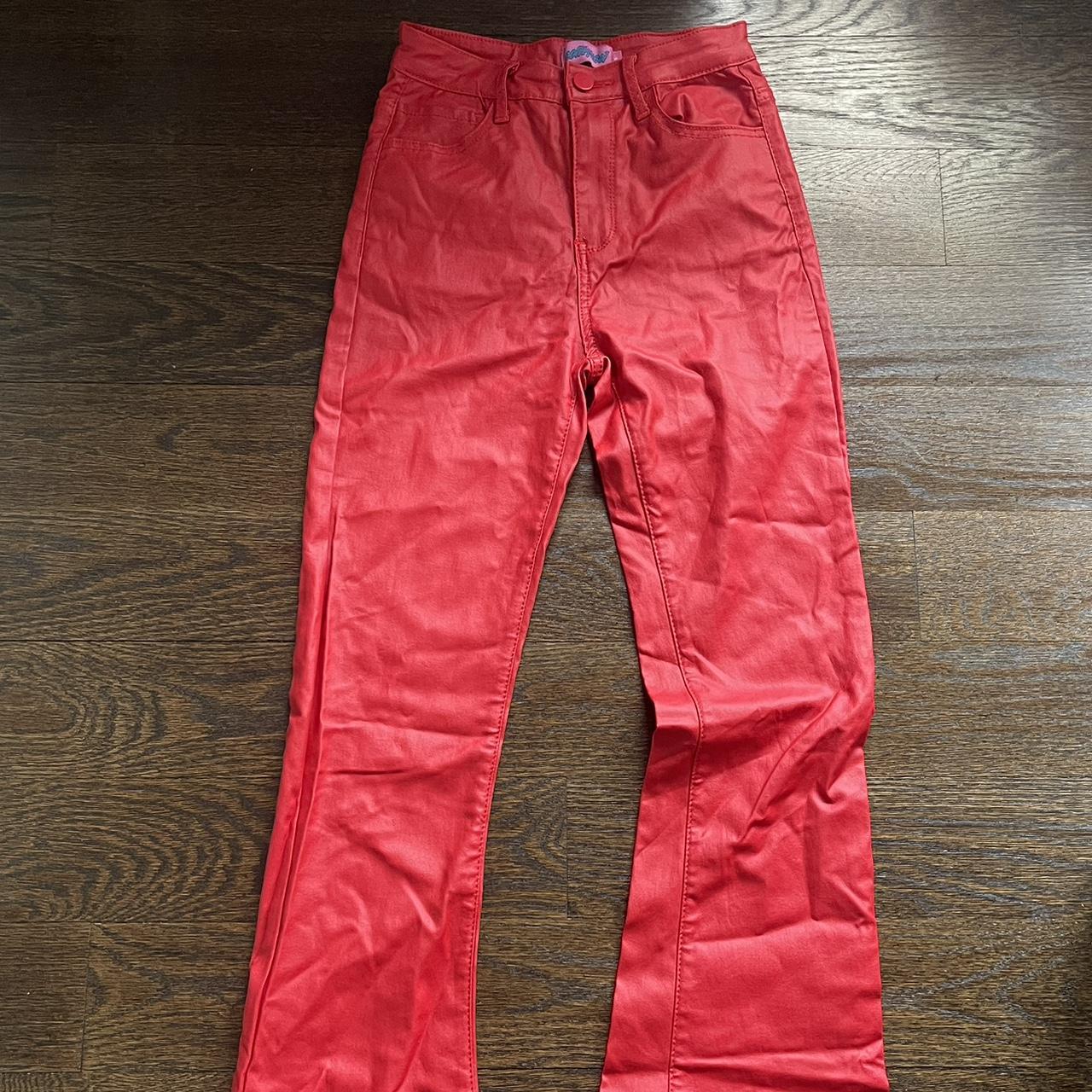 red pants from edikted #redpants #goingout #edikted - Depop