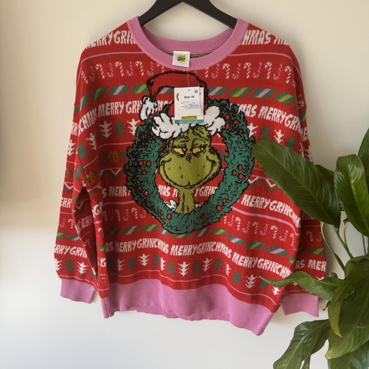 The Grinch Christmas Jumper Size 14 Never been... - Depop