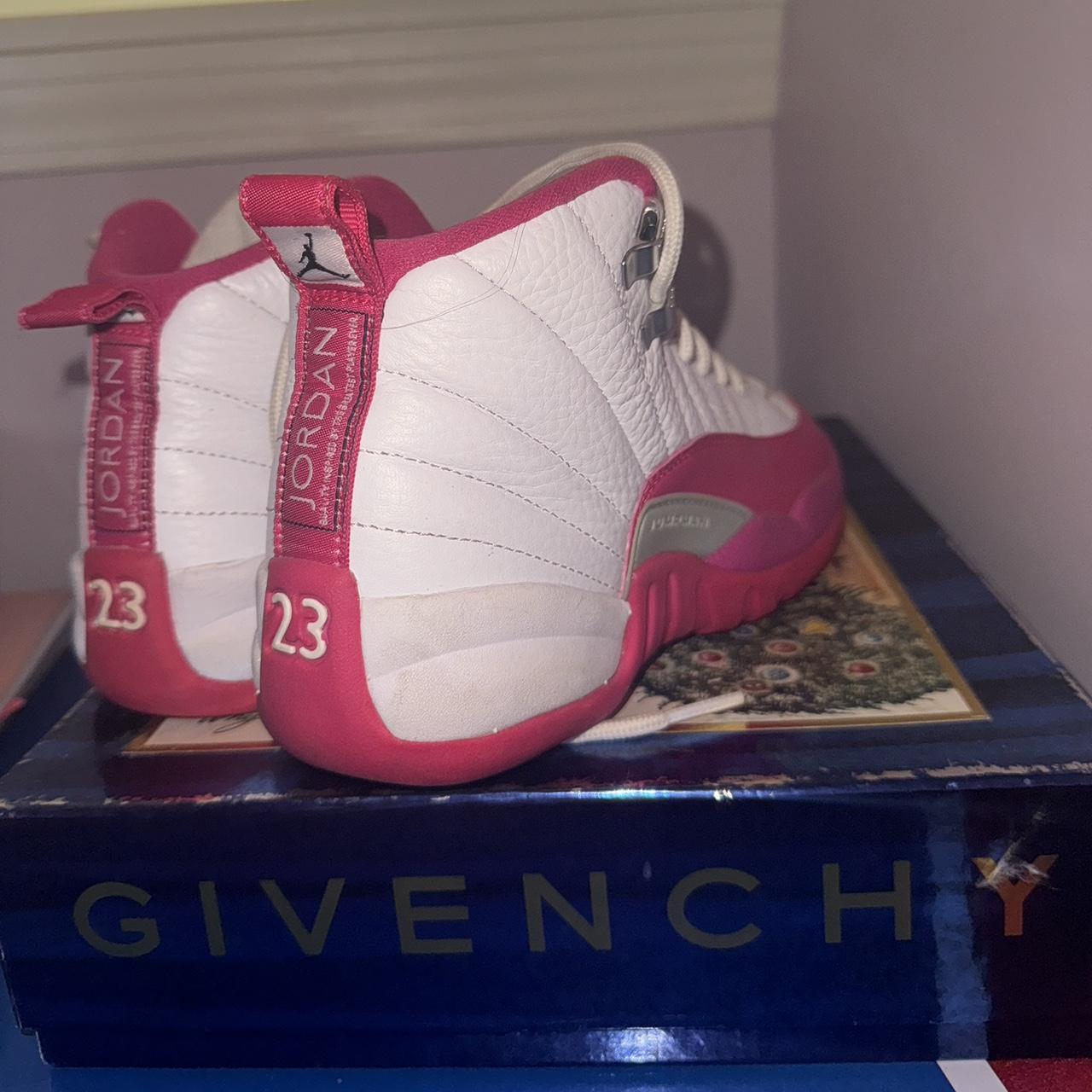 Authentic Jordan 12s "Valentines Day" 3.5Y = 5... - Depop