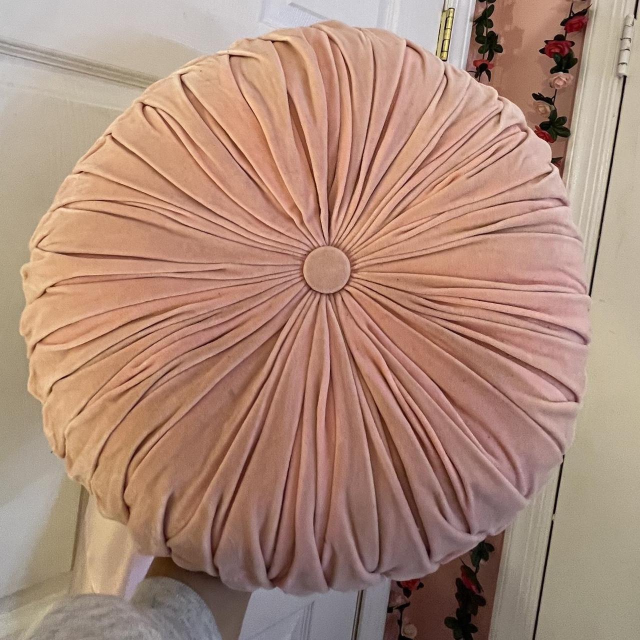 - Vintage Pink Pillow From Antique Shop YES This... - Depop