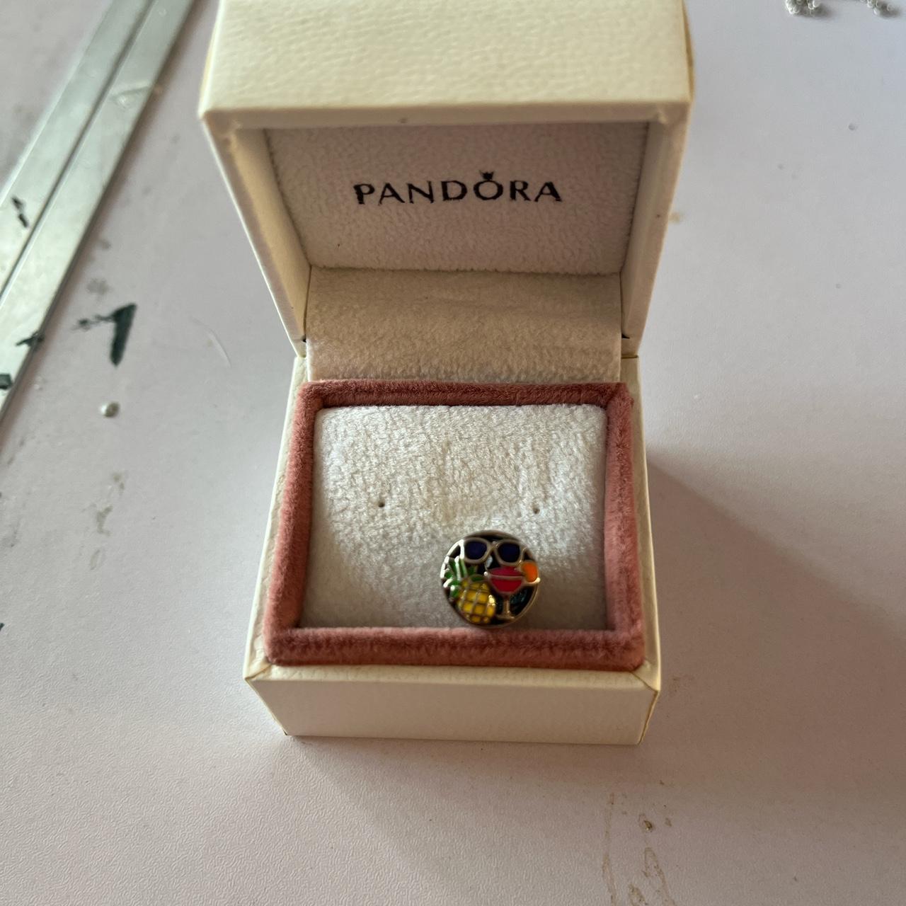 Summer Pandora charm. Fits on Pandora charm... - Depop