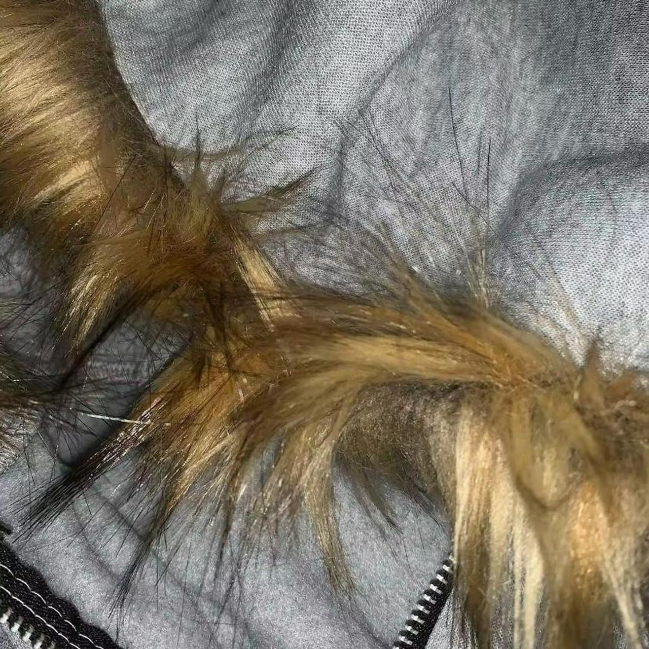 tuff ahh faux fur hoodie repop lmk so i can take off... | Depop