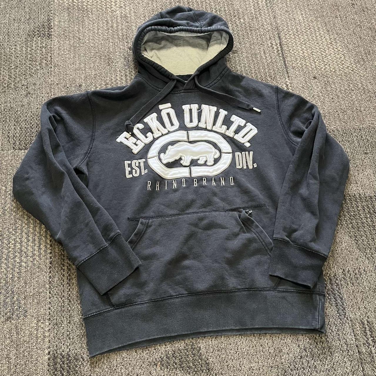 Y2k 2000s Jnco style Ecko Untld Hoodie Marked... - Depop