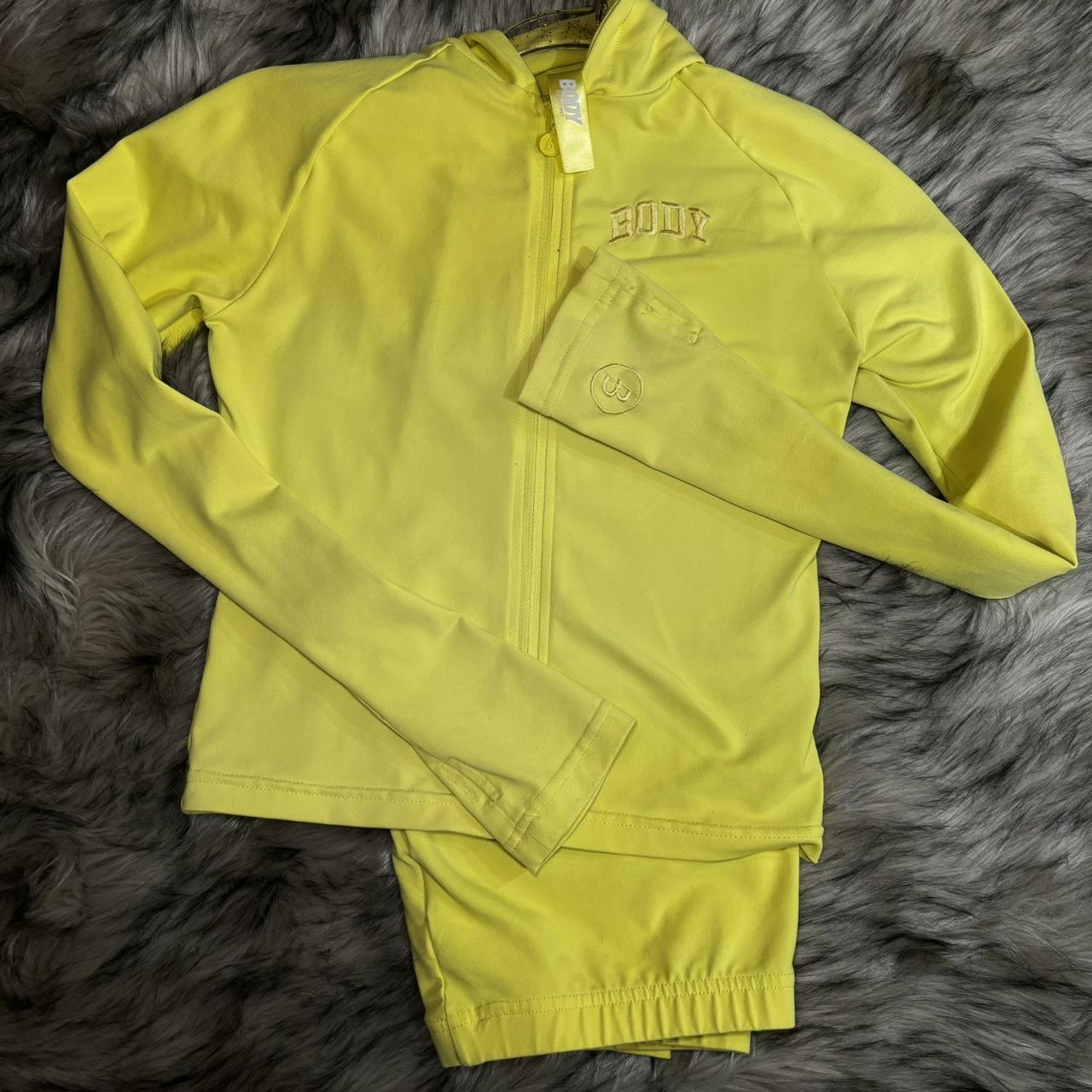 Yellow Body By Raven Tracy 2 piece set size Large.... - Depop