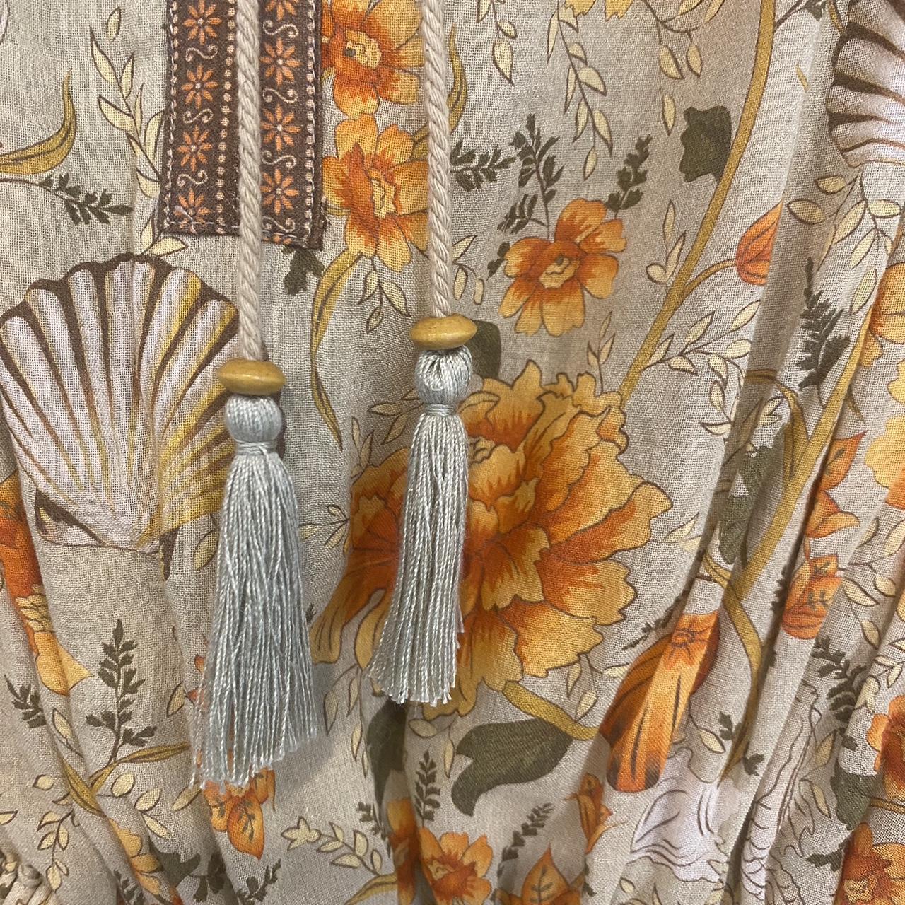 BNWOT Spell Seashell Gown Never worn - Depop
