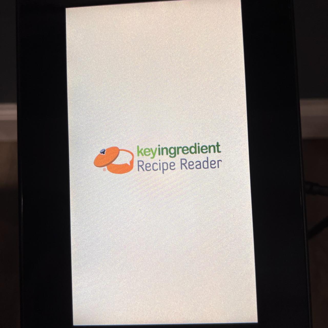 KEY Ingredient recipe reader Pre-own in like new... - Depop