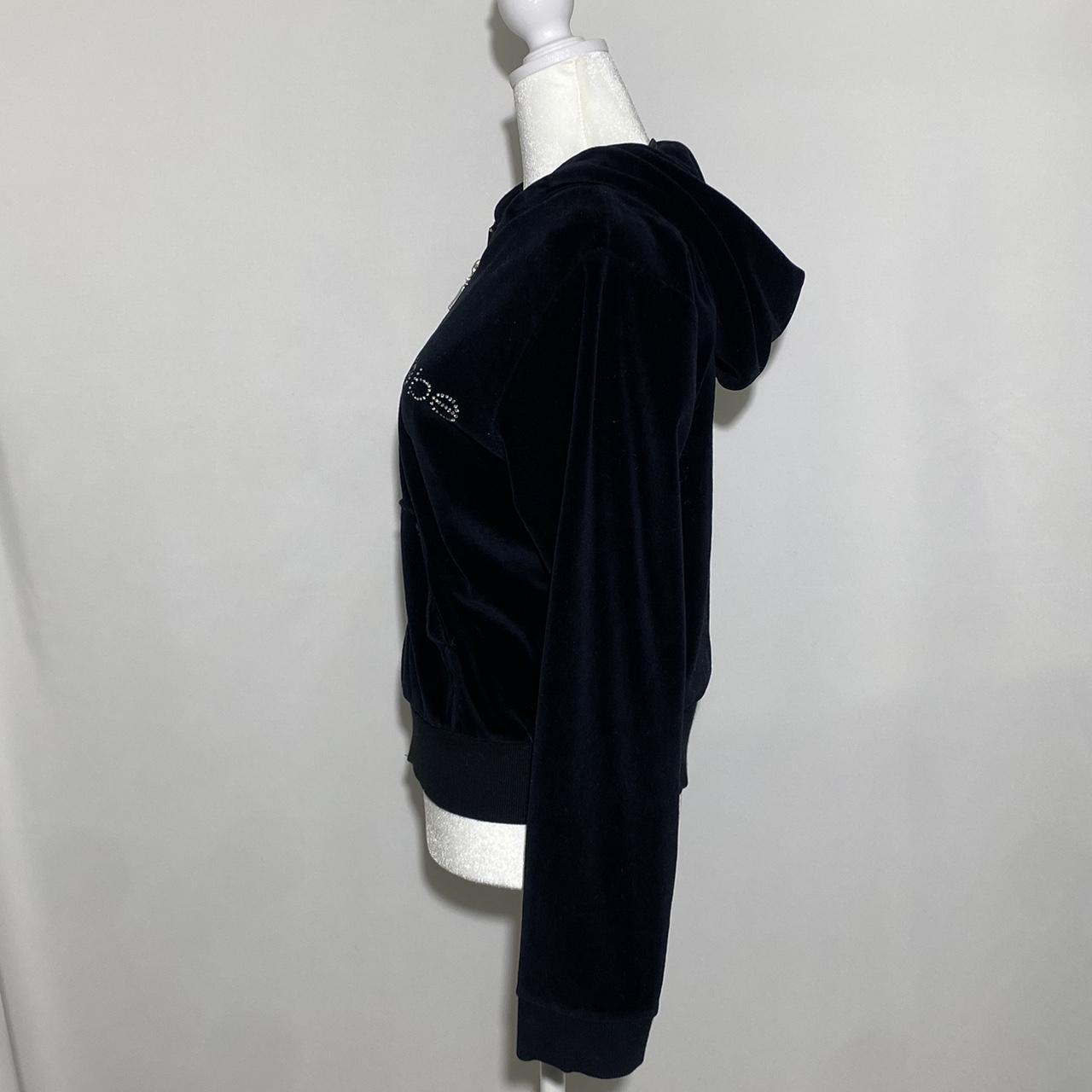 Bebe black tracksuit jacket brand Bebe size large…... - Depop