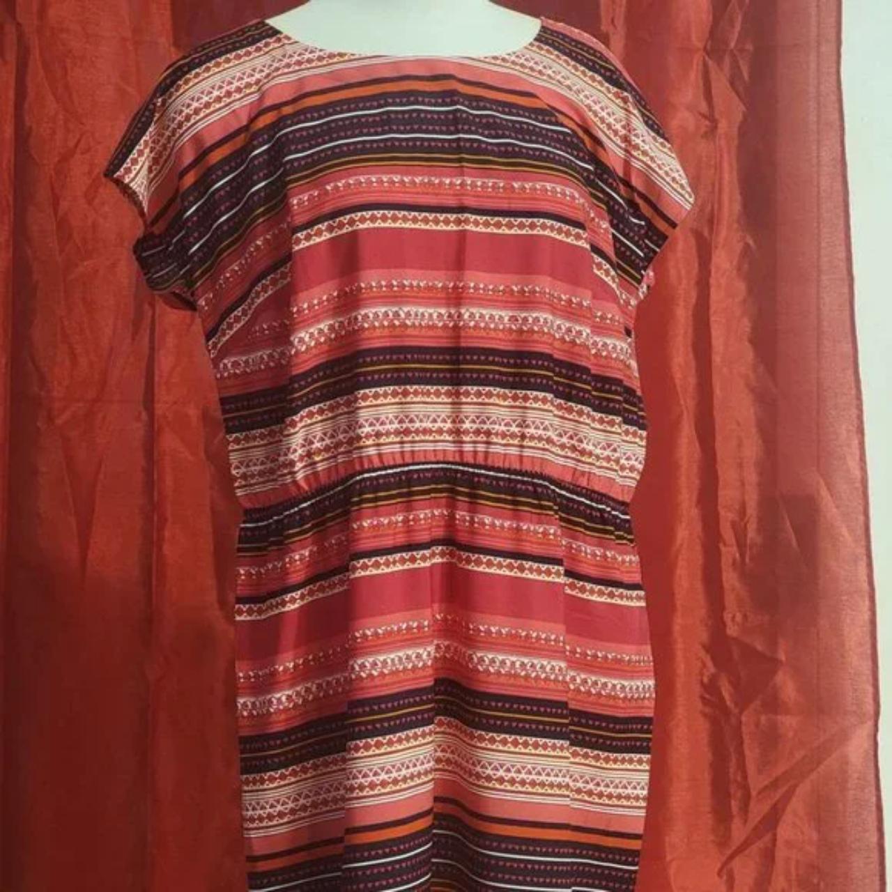 Merona Multi Color Dress SIZE - Large different... - Depop