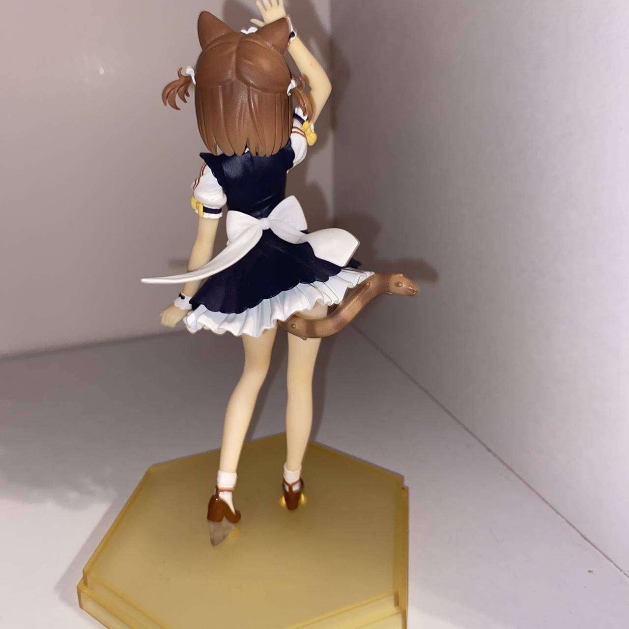 azuki nekopara anime cat girl figure super cute in... - Depop