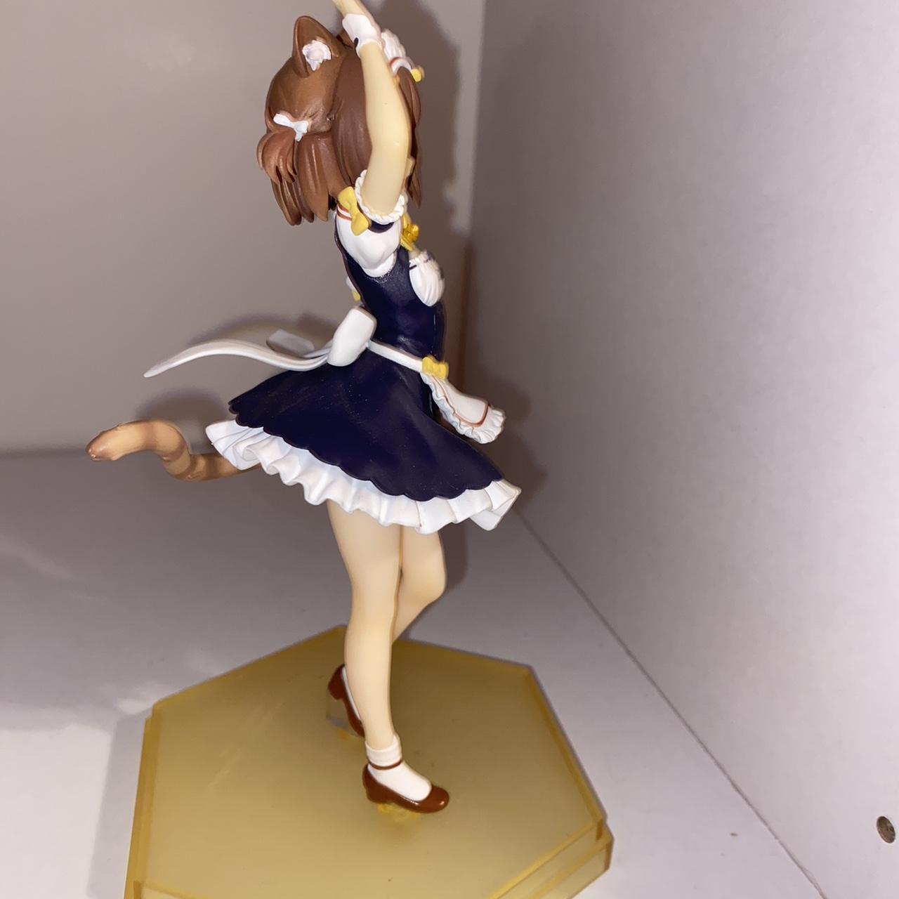 azuki nekopara anime cat girl figure super cute in... - Depop