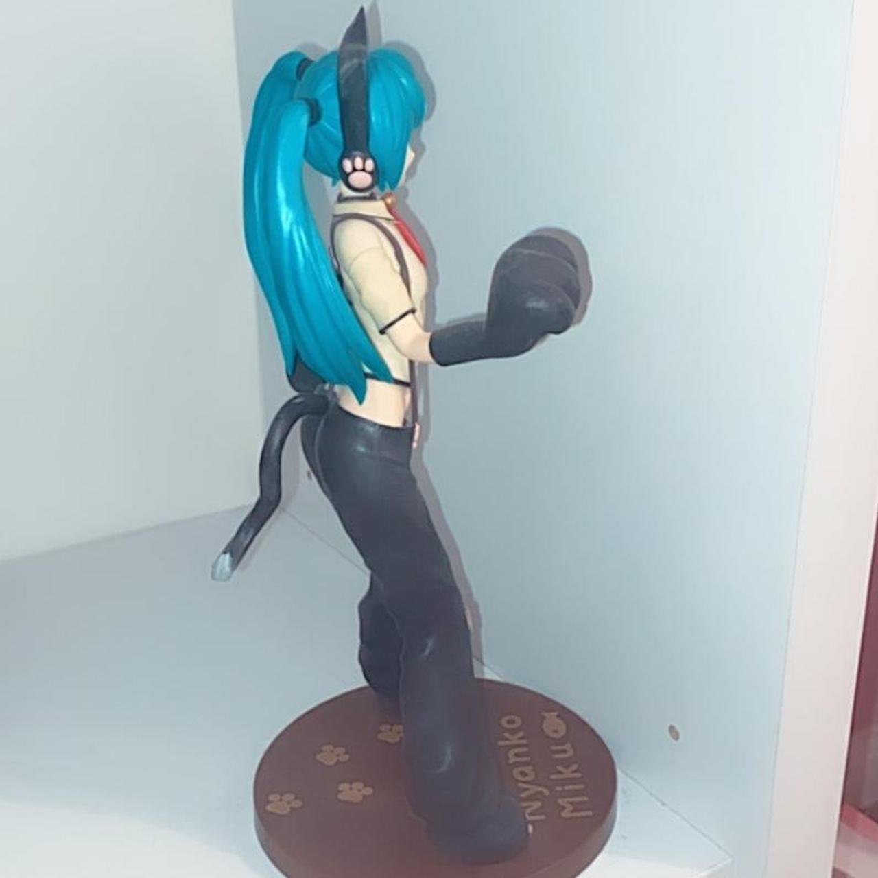 nyanko cat girl miku hatsune miku figure, no... - Depop