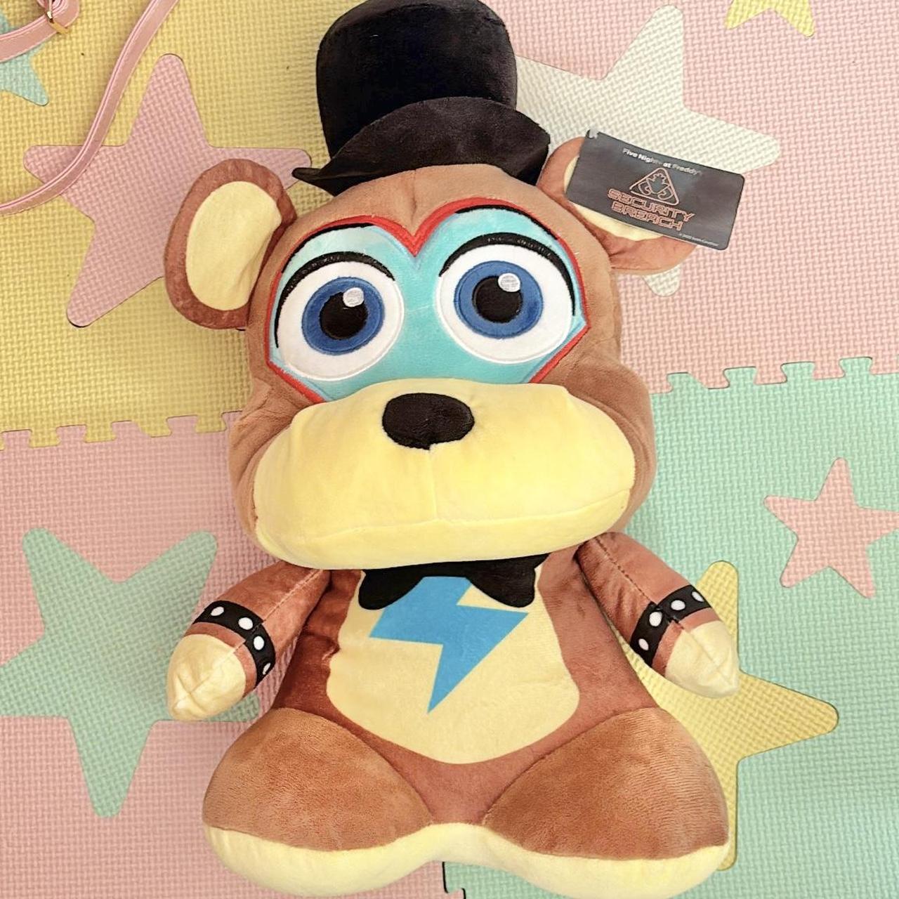 glamrock freddy fazbear plush ^_^ hes in perfect... - Depop