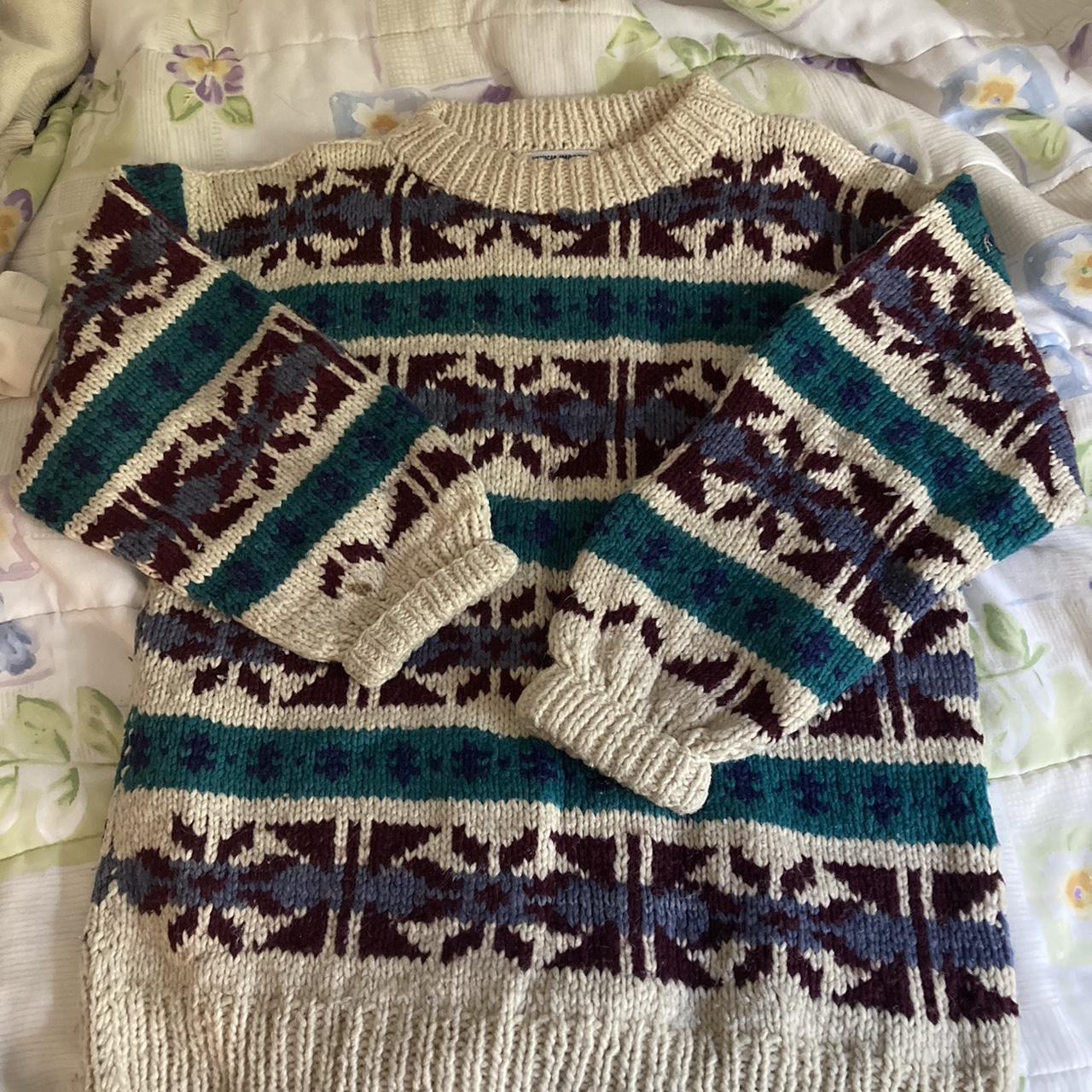 Super cute fall vintage sweater -Venicia Imports -... - Depop