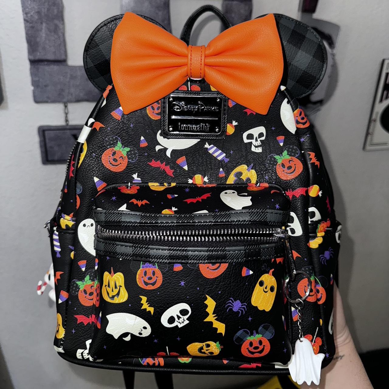 Disney Mickey Mouse Halloween backpack in black and... - Depop