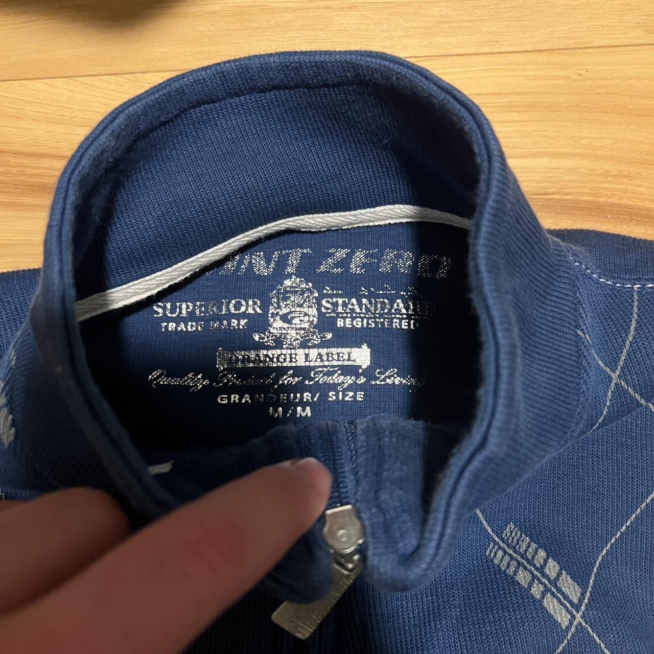 VINTAGE Y2K POINT ZERO QUARTER ZIP!! Size: M... - Depop