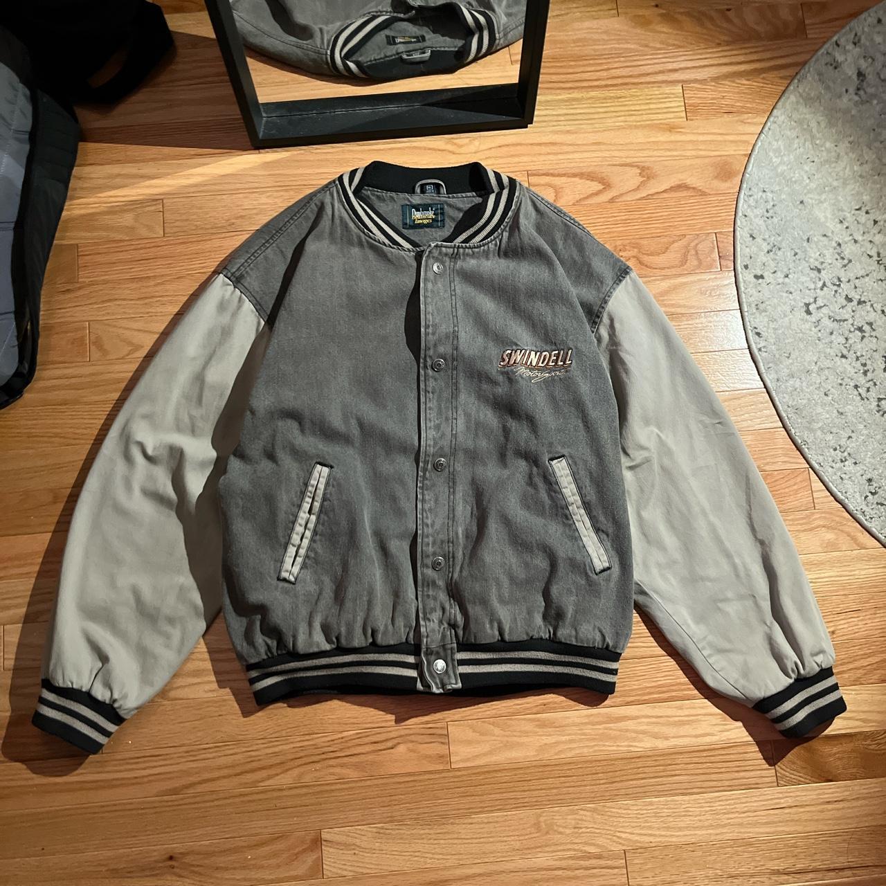 Dunbrooke Men's Grey and Black Jacket | Depop