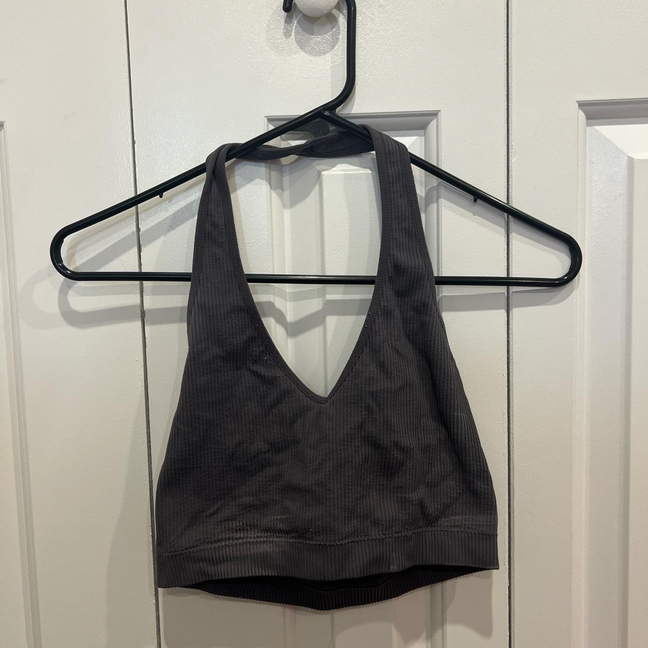 Garage grey halter top $15 - Depop