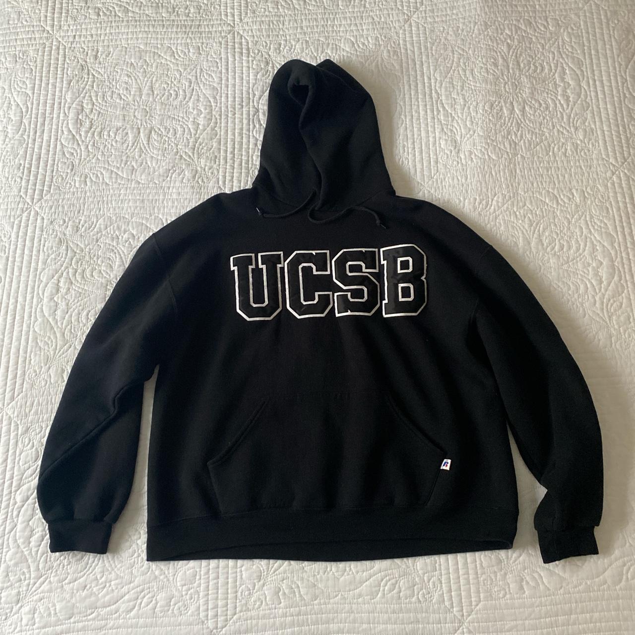 Black UCSB hoodie Women’s XL - Depop