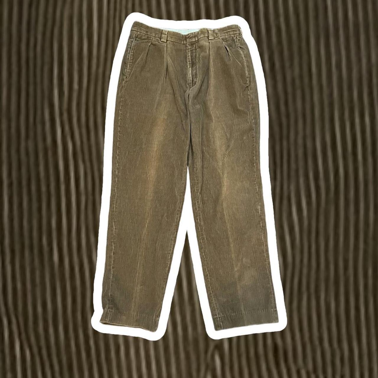 Brown-ish khaki corduroy LL Bean pants These pants... - Depop