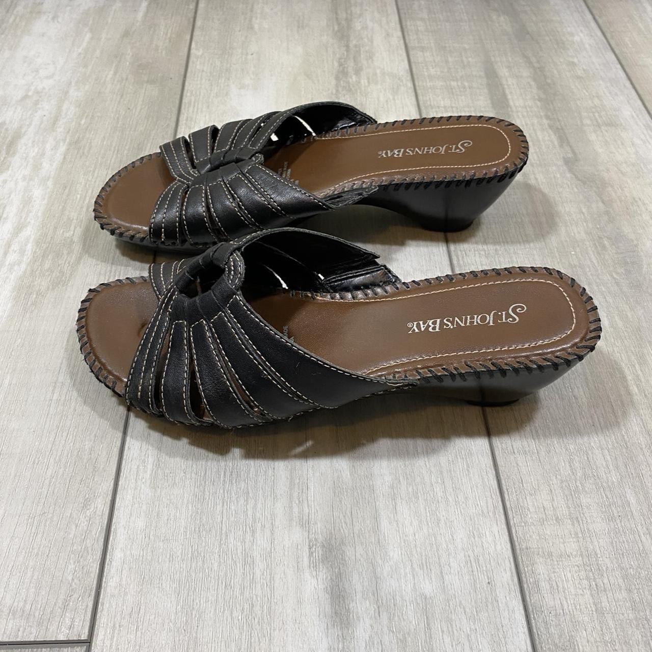 St. Johns Bay/Womens Slide on 2 inch Pump. The... - Depop