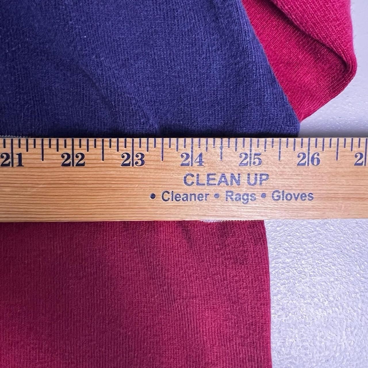 LL Bean Rugby Polo XL Unisex L/S Red White Blue... | Depop