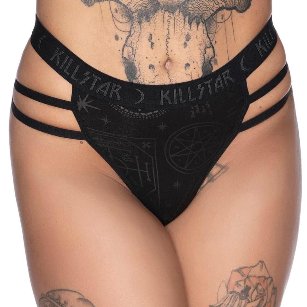 killstar hex club panty size small ordered wrong... - Depop