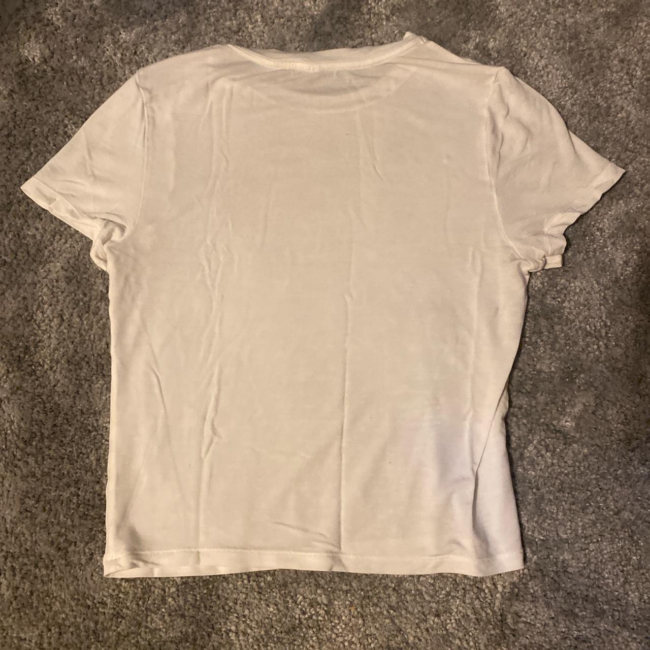 PARADE white see-through shirt size M - Depop