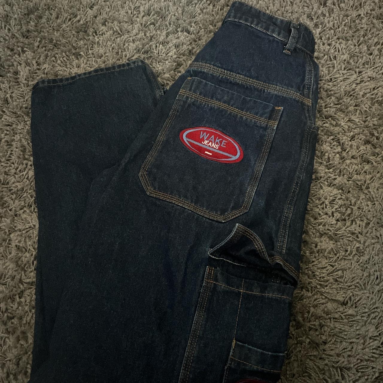 Wake baggy jeans from shein Size : XS/ S No flaws ,... - Depop