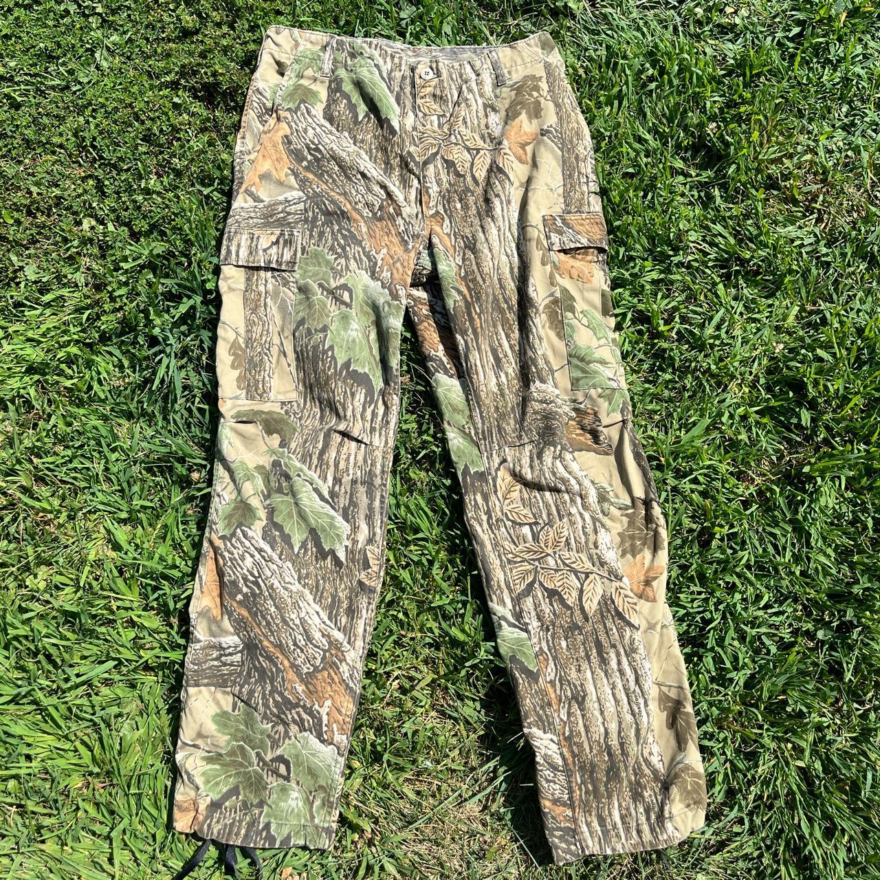 Vintage realtree camo cargo pants size large -made... - Depop