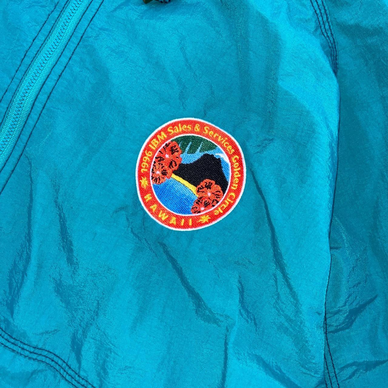 Vintage 1996 ibm Hawaii jacket size large -color has... - Depop