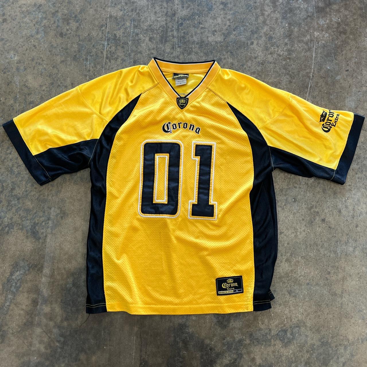 Vintage Corona football jersey size large -fits tts,... - Depop